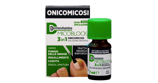 Dermovitamina Micoblock Onicomicosi 3in1 Flacone 7ml
