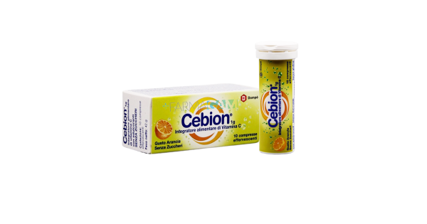 Cebion Vitamina C Compresse Effervescenti Senza Zucchero Gusto Arancia ...