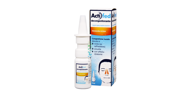 Actifed Decongestionante* 1 mg/ml Spray Nasale Rinite 10 ml