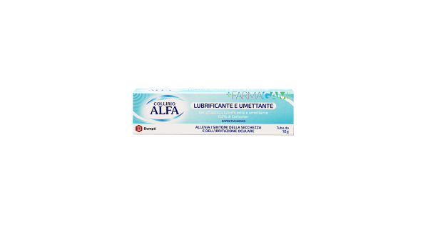 Collirio Alfa Gel Oftalmico Lubrificante Umettante Secchezza e ...
