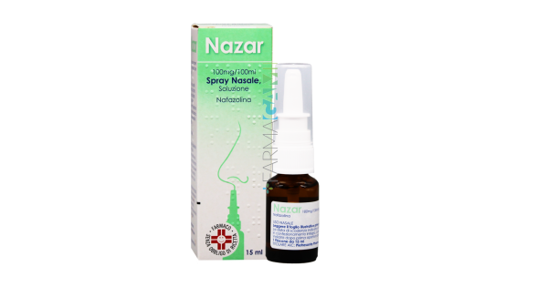 Nazar Spray Decongestionante Nasale 15 ml (MASSIMO 100 PEZZI AD ORDINE)