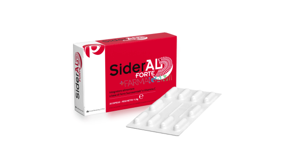 Sideral Forte Integratore Ferro e Vitamina C 20 Capsule