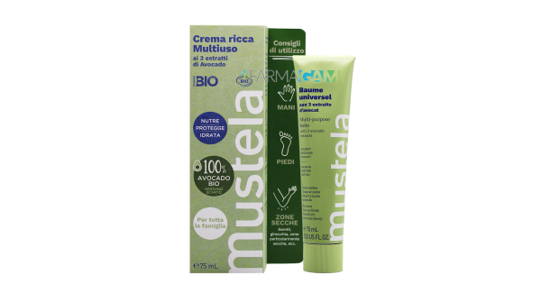Mustela Crema Ricca Multiuso Idratante e Protettiva 75 ml