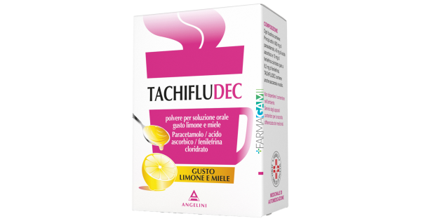 Tachifludec Limone e Miele 16 bustine polvere orale