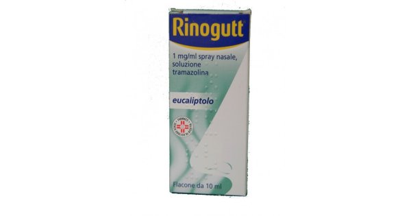RINOGUTT*spray nasale 10 ml 1 mg/ml con eucaliptolo